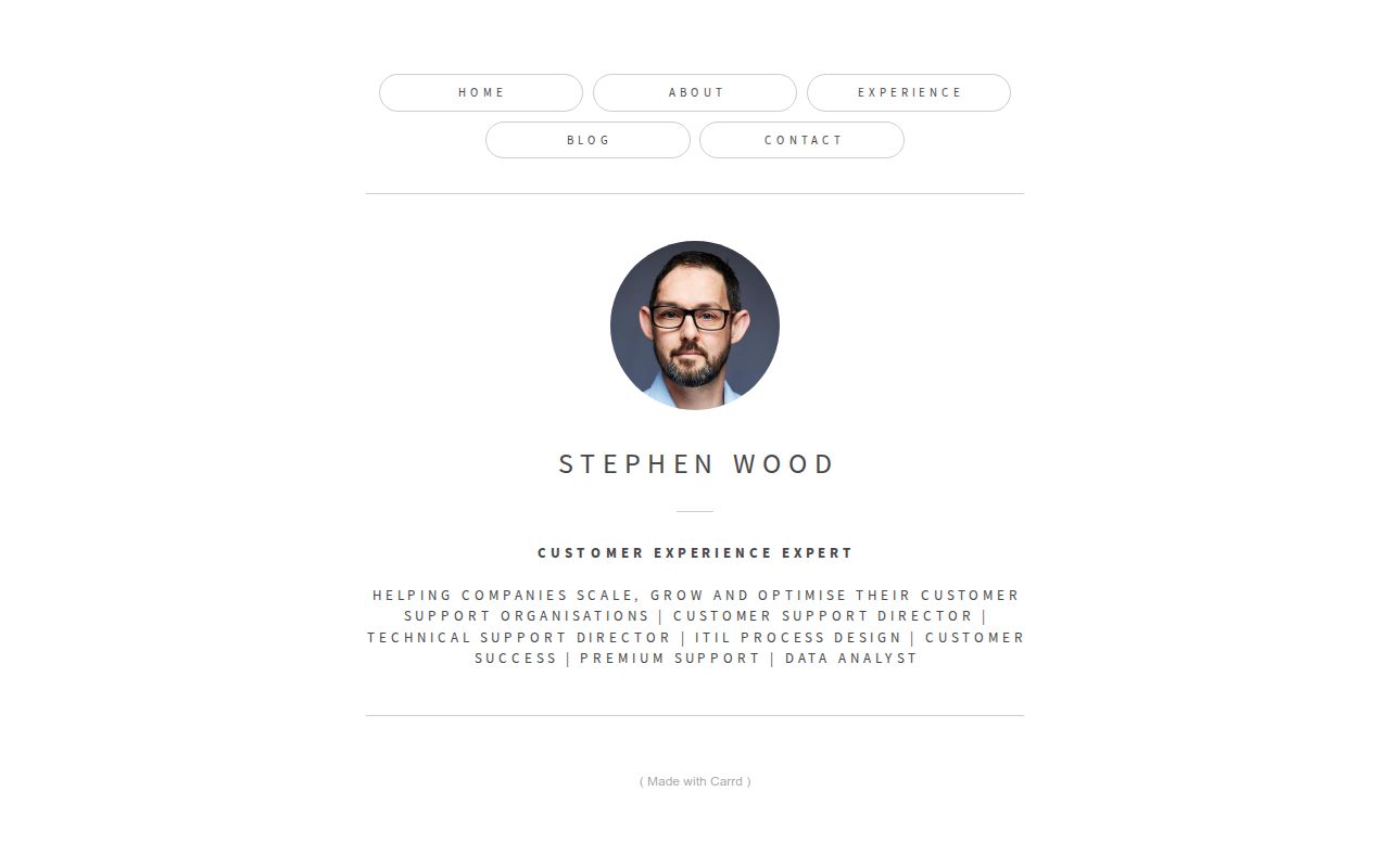 Stephen Wood BIO